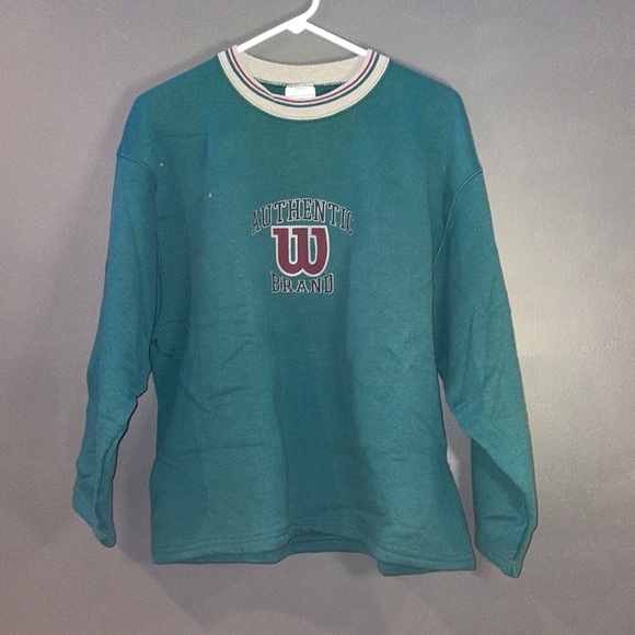 Wilson | Sweaters | Vintage Wilson Crewneck | Poshmark